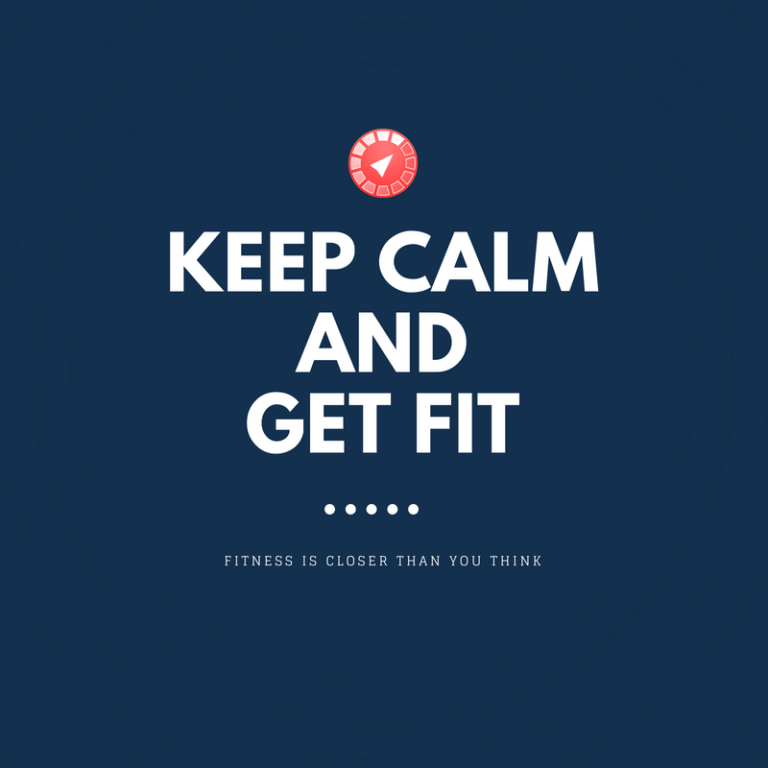 Keep calm and get fit – FitRadar